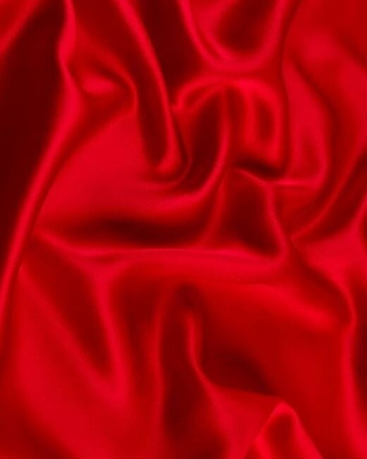 Red Silky Stretch Satin – KikiTextiles