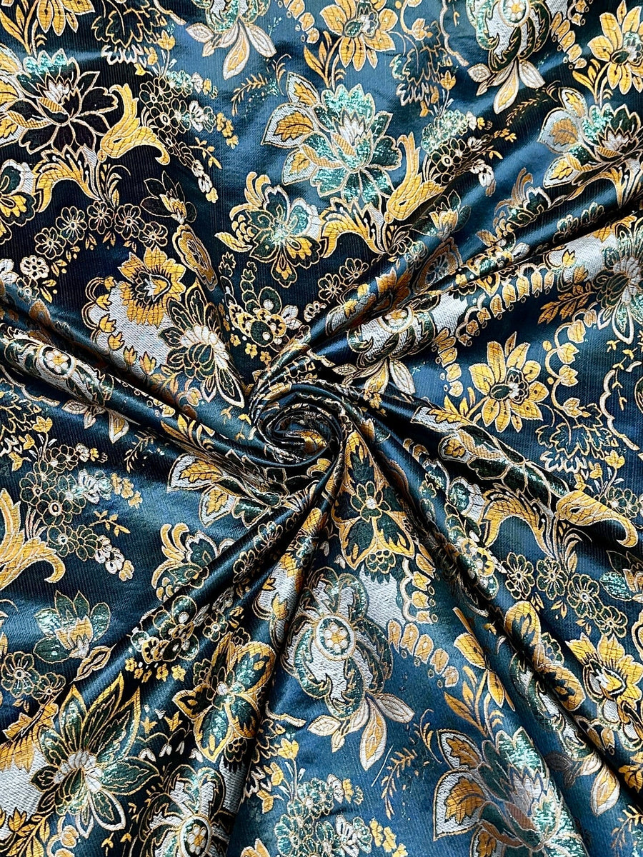 Buy High-Quality Brocade/Jacquard Fabric by the Yard - Kiki Textiles ...