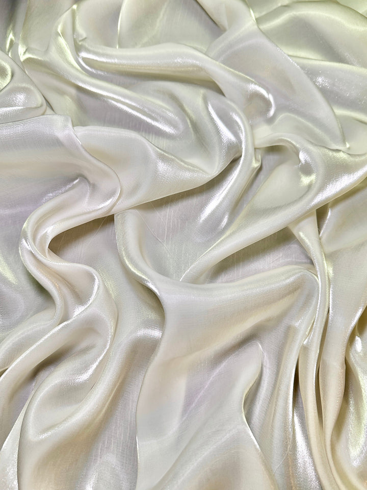 Ivory Water Liquid Shimmery Chiffon – KikiTextiles