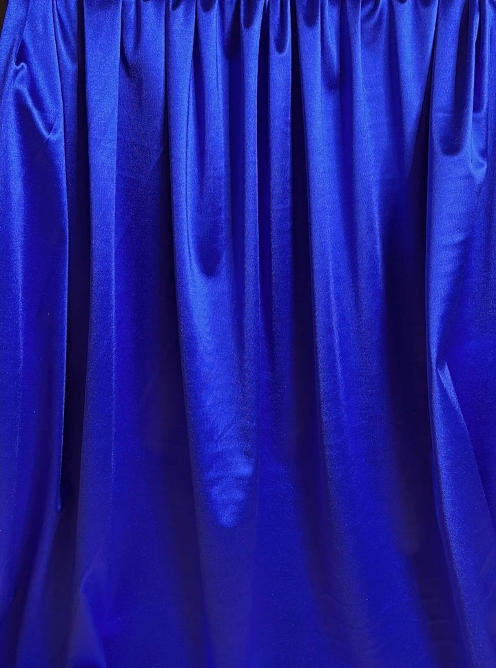 Royal Blue Shiny Nylon Spandex – KikiTextiles