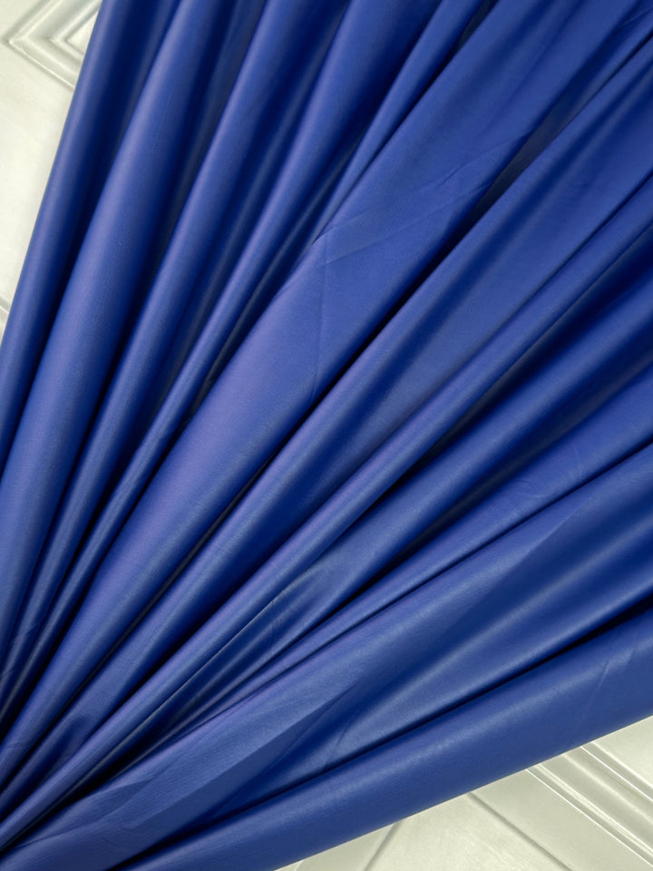 Royal Blue 4 Way Stretch Leather – KikiTextiles