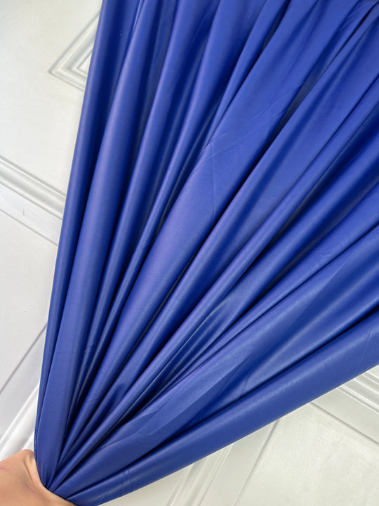 Royal Blue 4 Way Stretch Leather – KikiTextiles