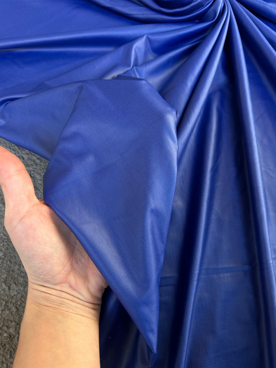 Royal Blue 4 Way Stretch Leather – KikiTextiles