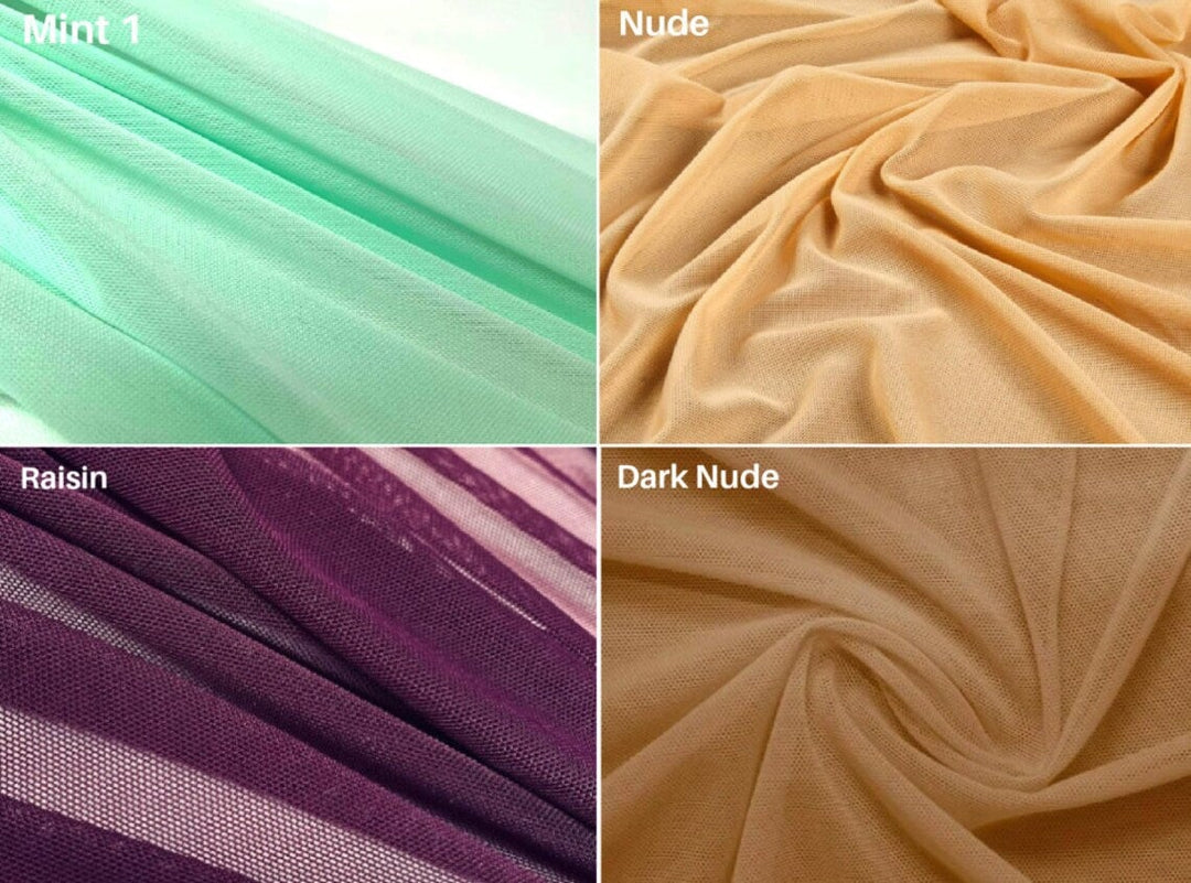 4 Way Stretch Power Mesh – KikiTextiles