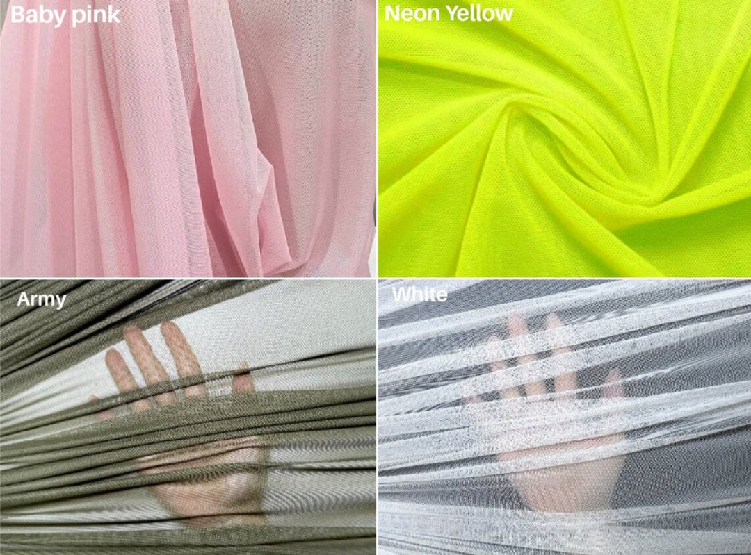 4 Way Stretch Power Mesh – KikiTextiles