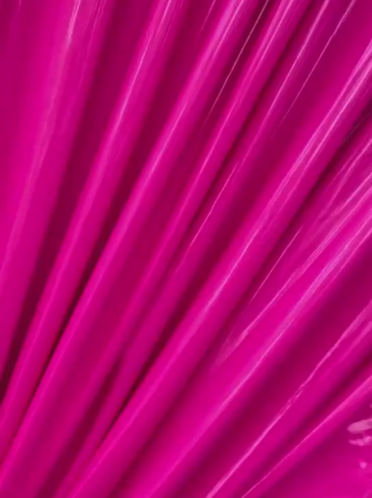 Hot Pink Glossy Stretch Patent Leather/Latex – KikiTextiles