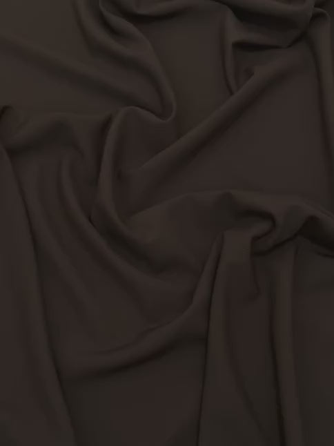 Shop now Dark Brown Poplin by Yard- Kiki Textiles – KikiTextiles
