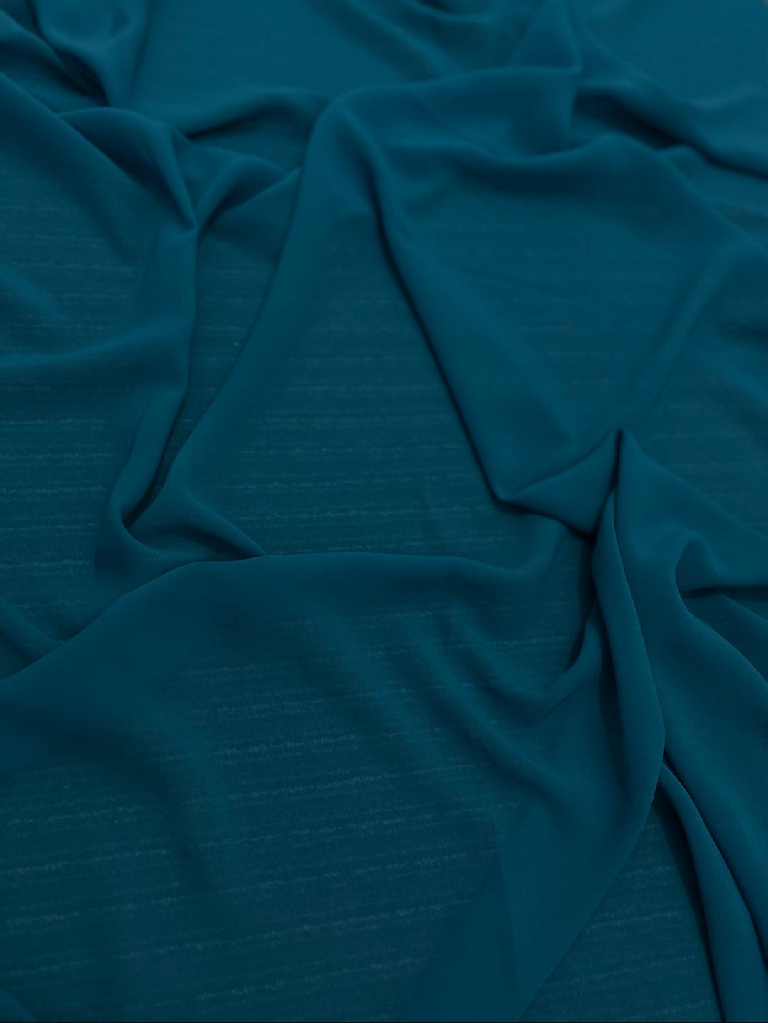 Teal Chiffon – KikiTextiles