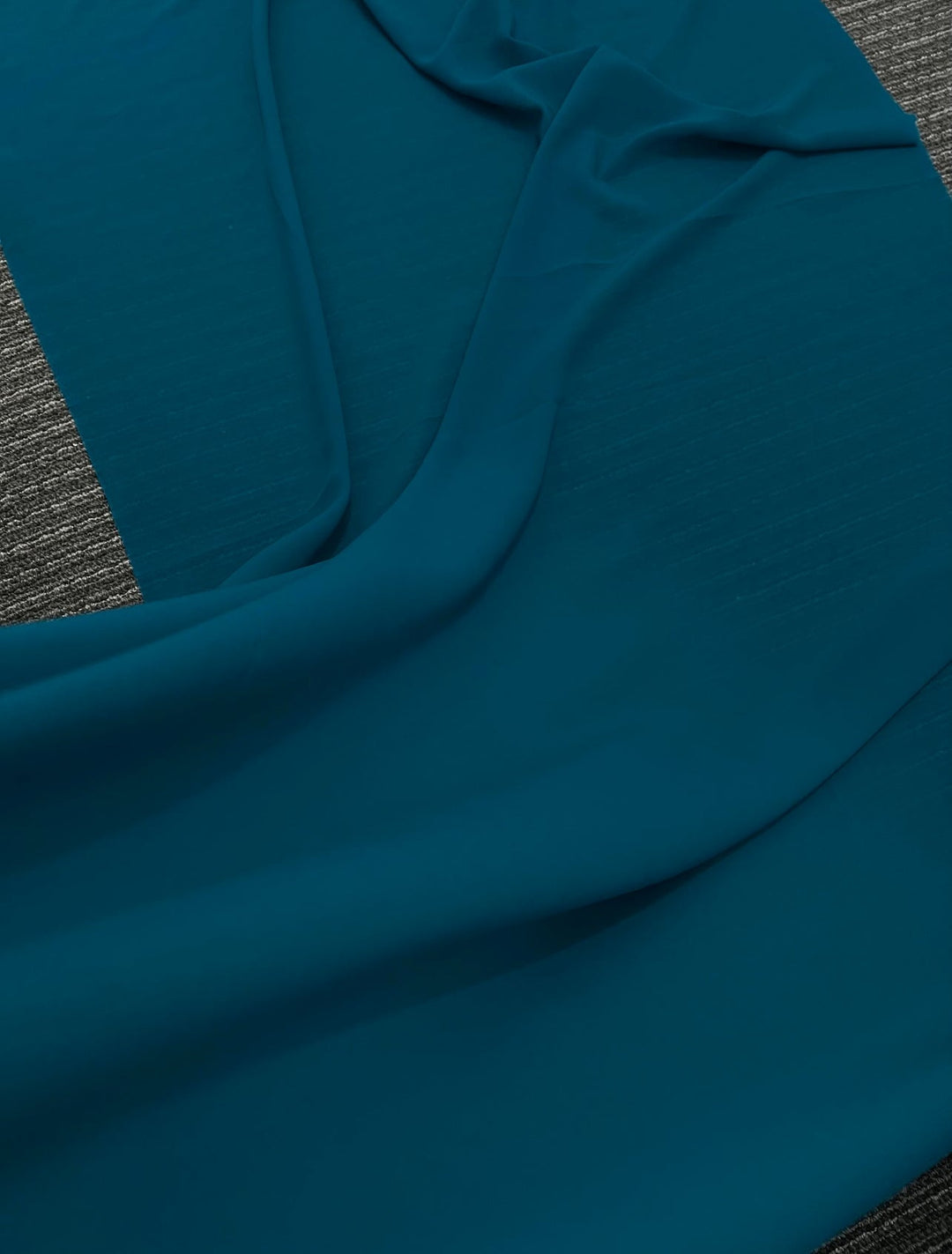Teal Chiffon – KikiTextiles