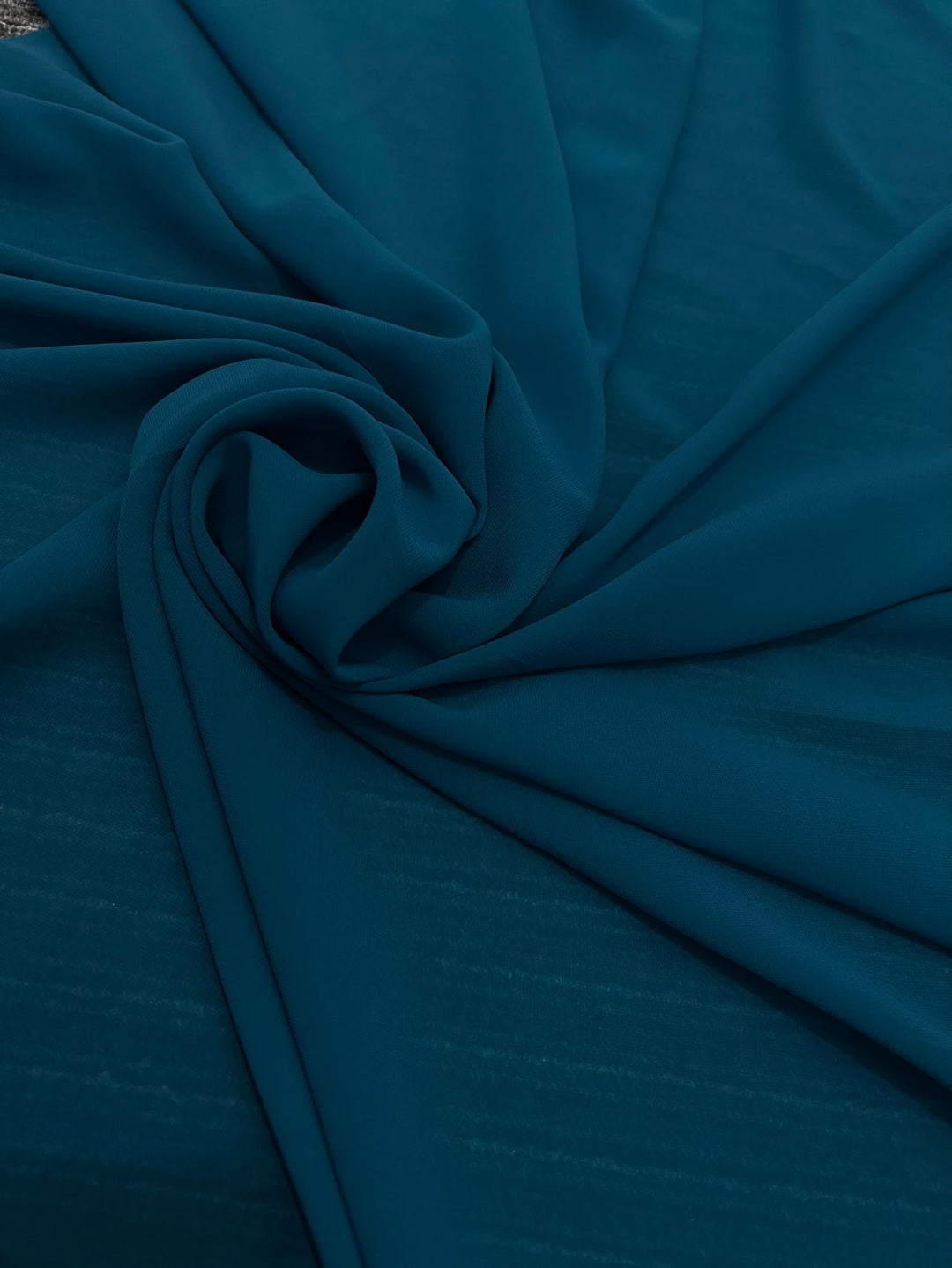 Teal Chiffon – KikiTextiles