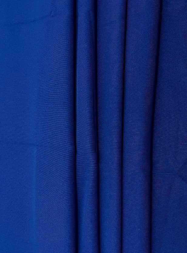 Shop now Royal Blue Poplin by Yard- Kiki Textiles – KikiTextiles
