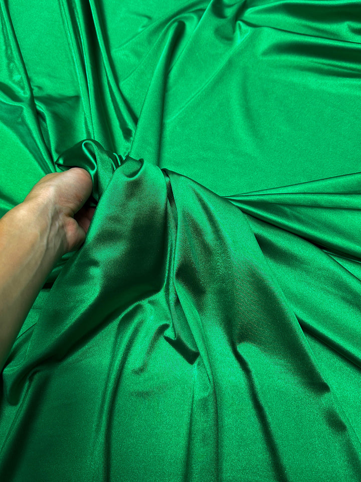 Emerald Green Shiny Nylon Spandex – KikiTextiles