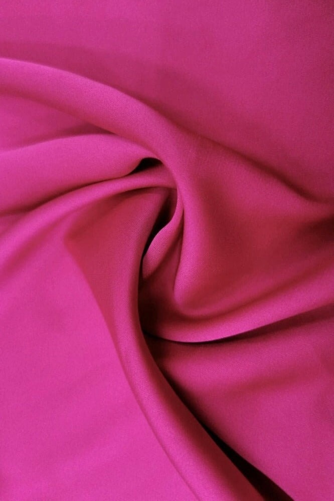 Shop now Hot Pink Silky Stretch Satin by Yard- Kiki Textiles – KikiTextiles