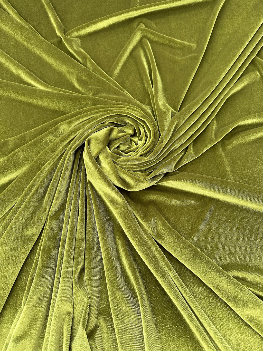 Olive Stretch Velvet – KikiTextiles