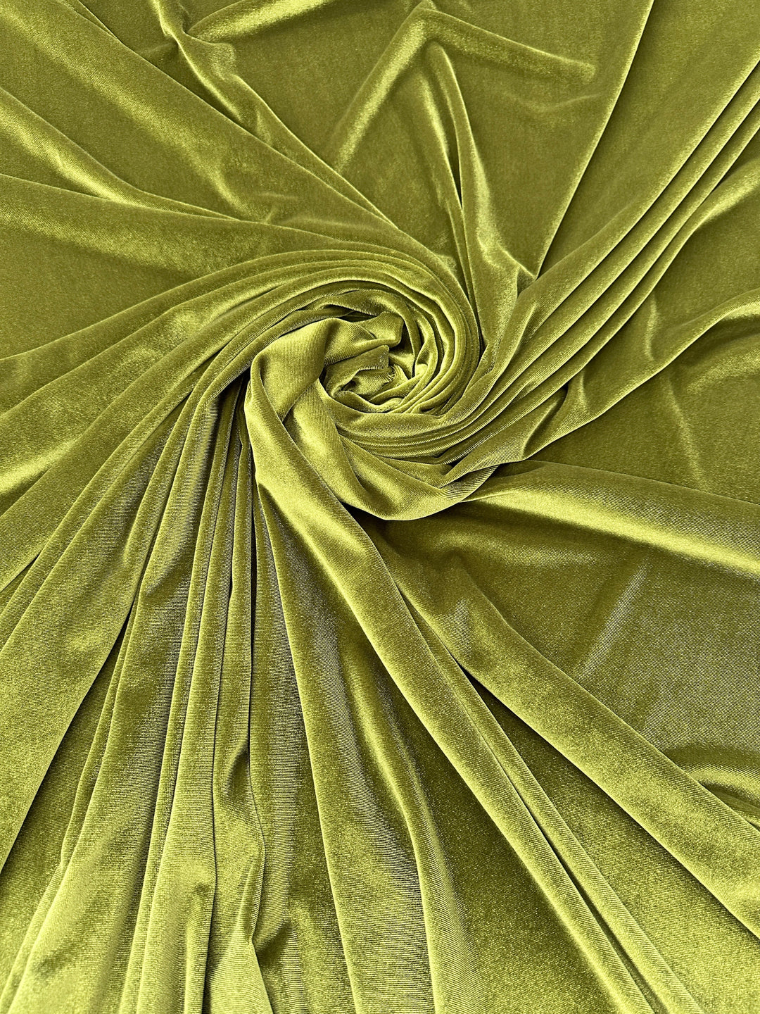 Olive Stretch Velvet – KikiTextiles