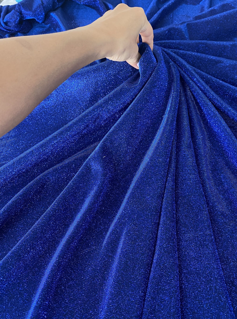 Blue Fabric by the Yard – KikiTextiles