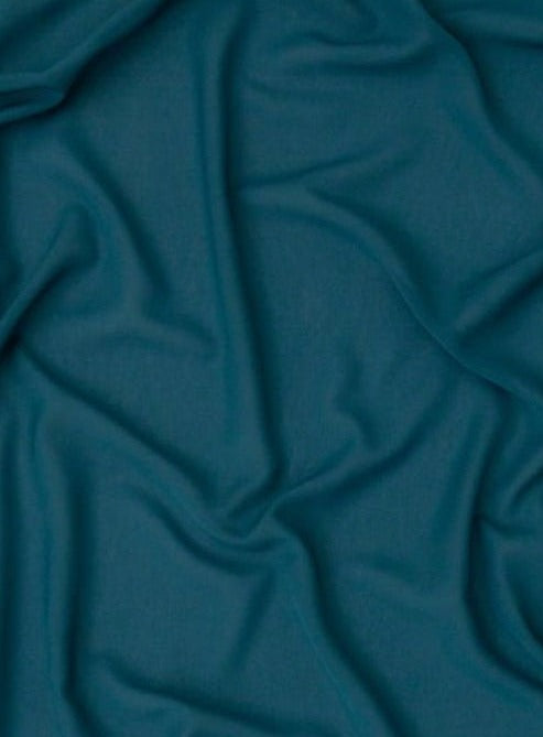 Teal Chiffon – KikiTextiles