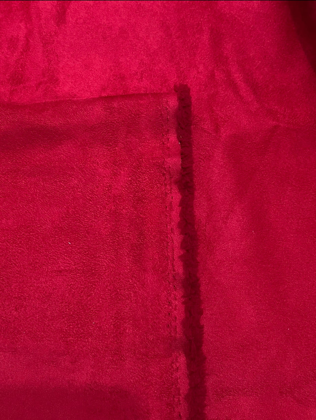 Red Microsuede – KikiTextiles
