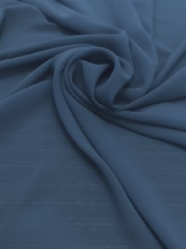 Teal Chiffon – KikiTextiles
