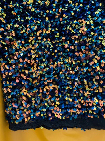 Multicolor Sequin on Velvet – KikiTextiles