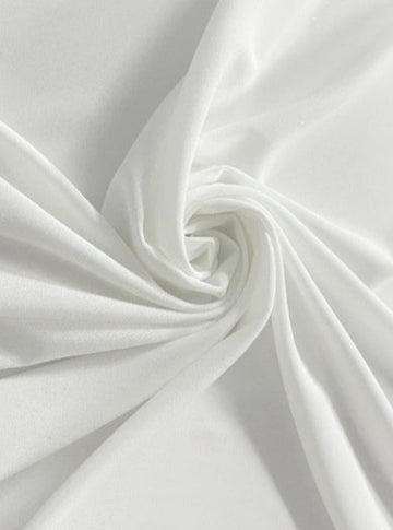 Shop now White Stretch Crepe by Yard- Kiki Textiles – KikiTextiles